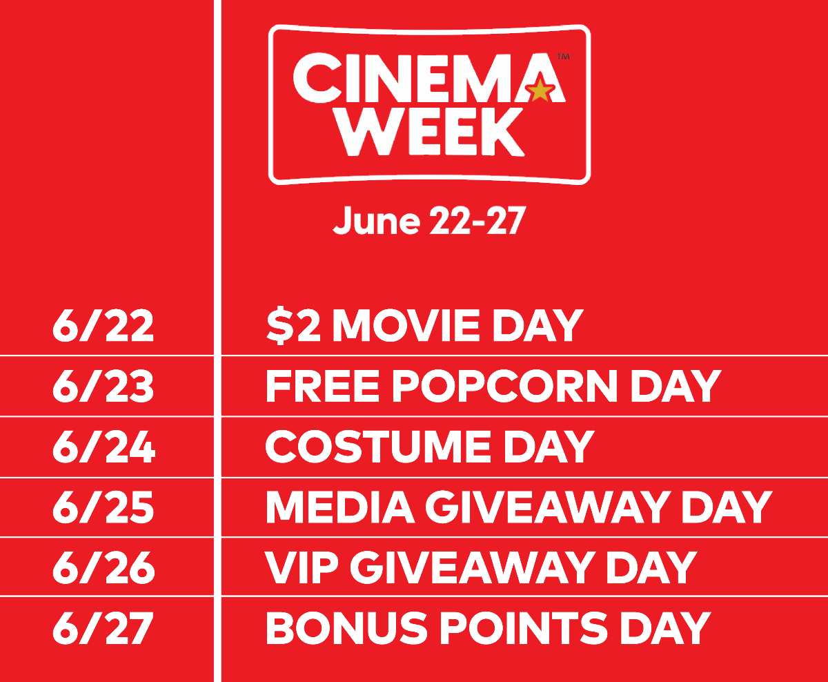 Cinema Week at Cinemark! - Blog | Shield Insurance Agency